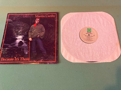 MARTIN CARTHY Because It's There 1979 Vinyl LP Rounder 3031 - VG+ | eBay