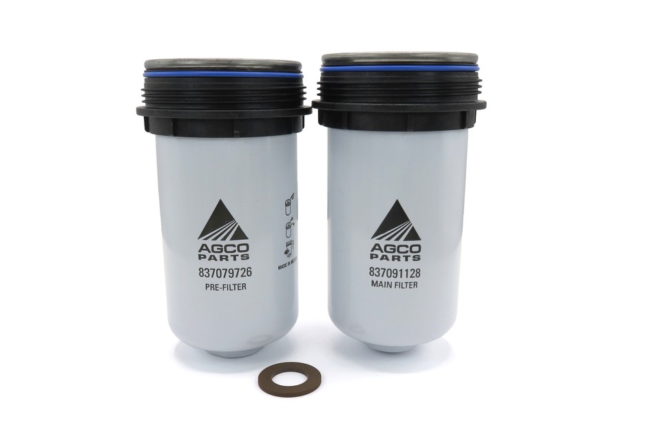 V837091436 Agco Parts OEM Fuel Filter Kit for Massey Ferguson Models | eBay