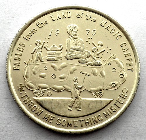 MARDI GRAS KREWE OF FRERET - THROW ME SOMETHING MISTER 1970 Doubloon ...
