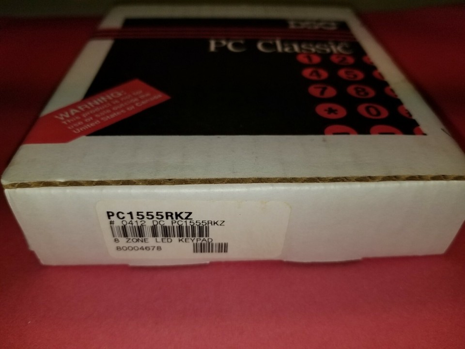 DSC PC1555RKZ 8 Zone LED Power Series Keypad | eBay