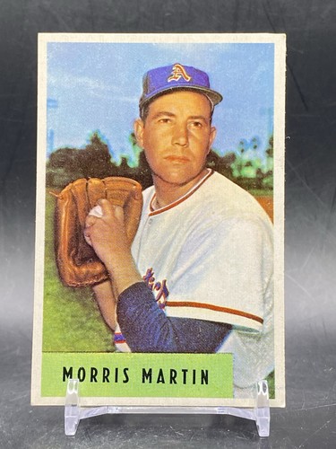 1954 Bowman #179 Morris Martin Philadelphia Athletics VTG Baseball Card ...