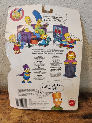 Vintage 1990 Mattel The Simpsons Lisa Figure New Sealed | eBay