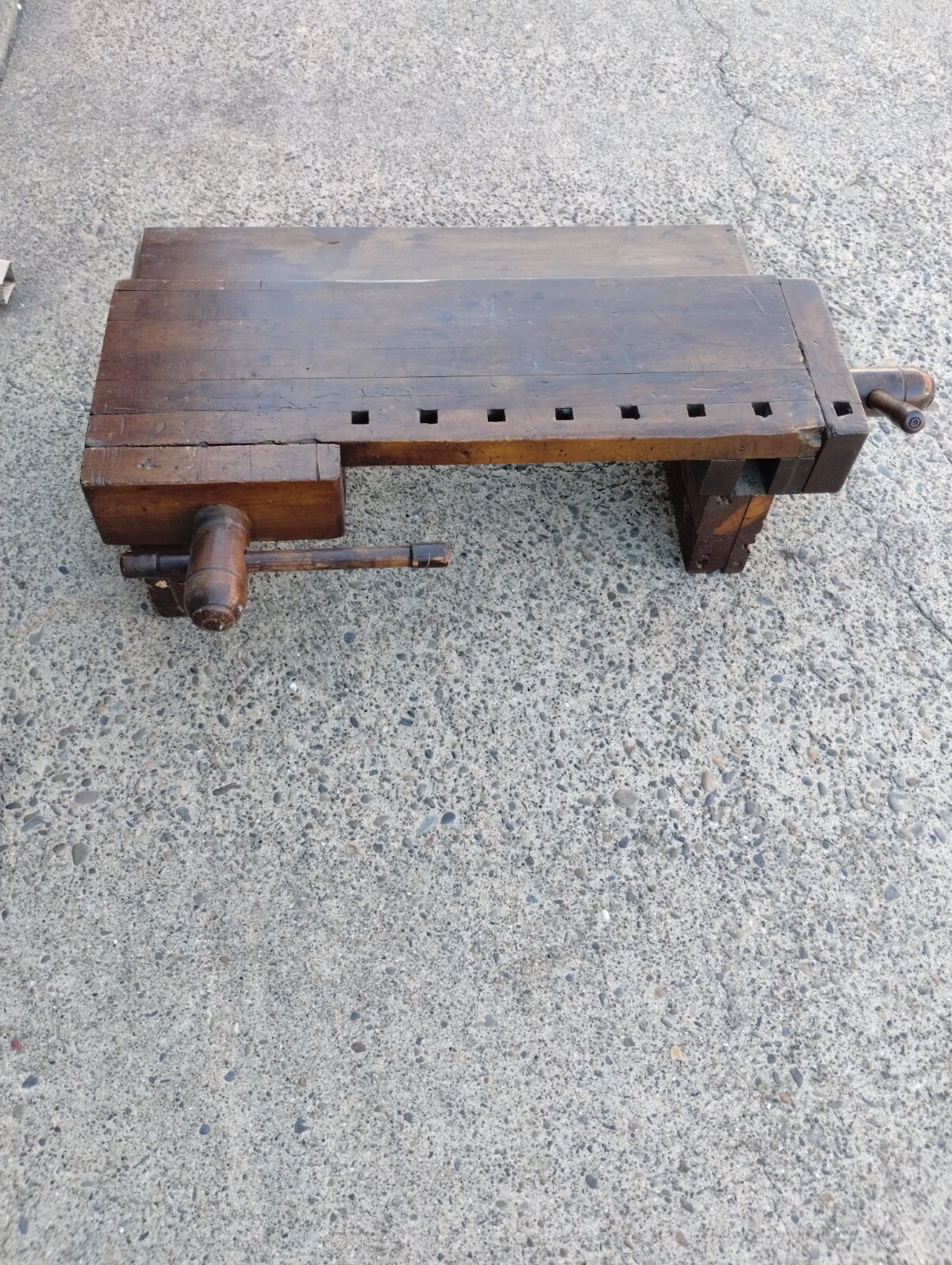 Antique carpenter bench 1800s | eBay