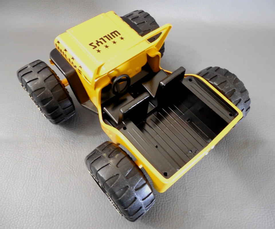 VINTAGE ''WILLYS'' TONKA JEEP 10 1/2'' RESTORED CUSTOM BUILD | eBay