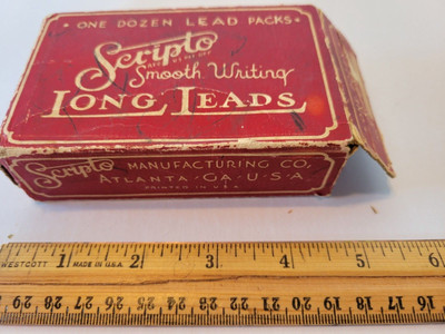 Eight Scripto Vintage Long Leads-Original Box | eBay