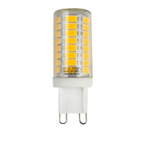Maxim Lighting 4W LED G9 120V 3000K CL Bulb, Clear - BL4G9CL120V30 ...