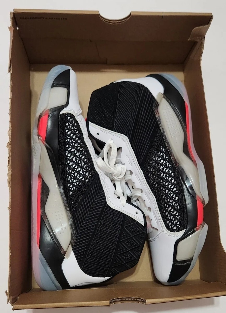 NIKE AIR JORDAN XXXVIII 38 FUNDAMENTALS CLEAR SOLE WHITE SZ NIKE AIR JORDAN XXXVIII 38 FUNDAMENTALS CLEAR SOLE WHITE SZ
