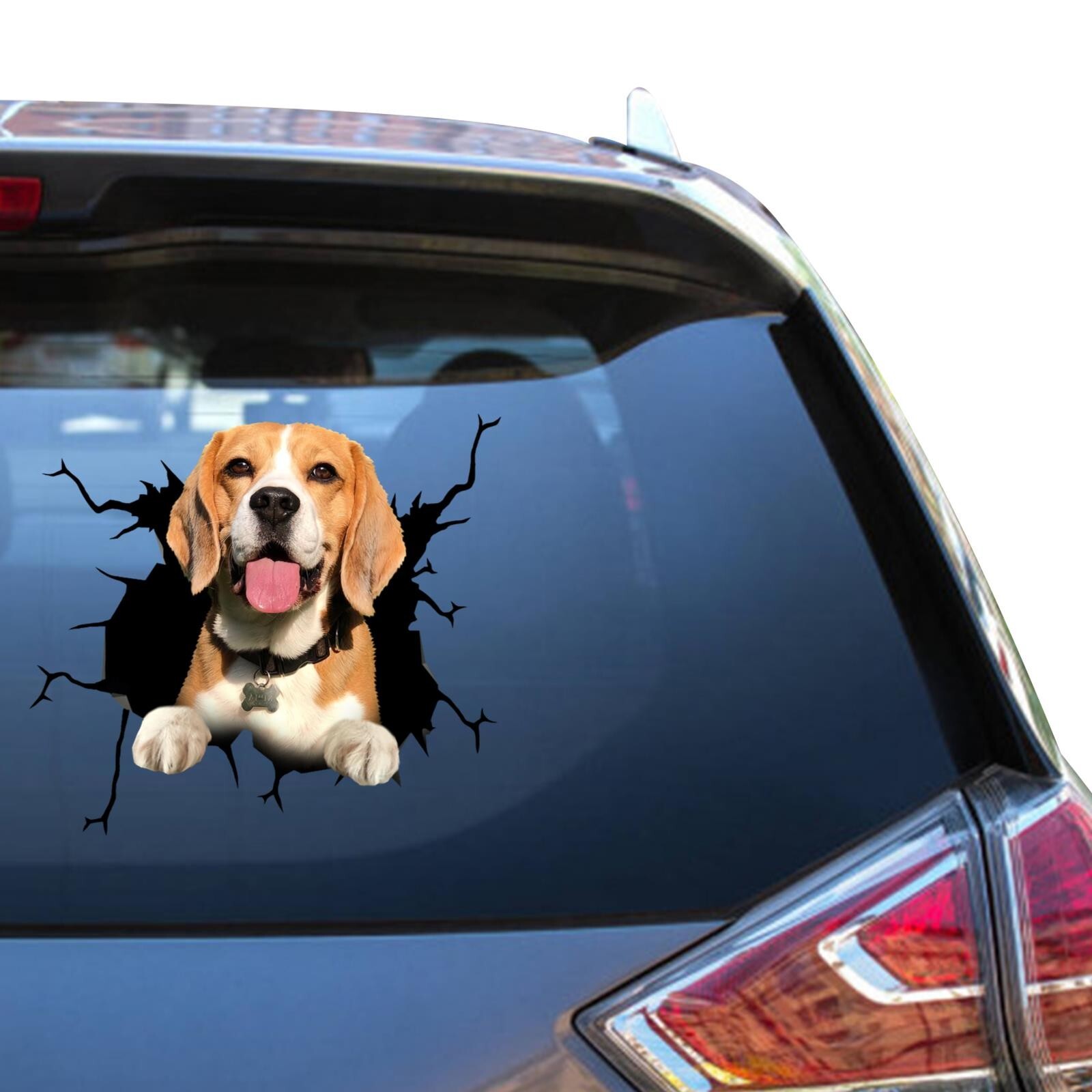 Beagle Stickers Cars Beagle Mom Car Decal Beagle Window Decal Beagle ...