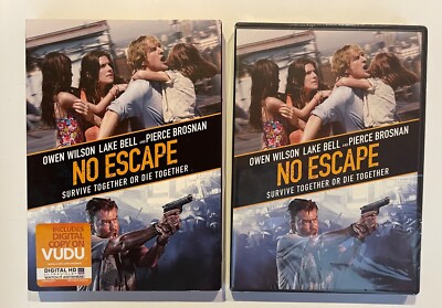 No Escape (DVD, 2015) Brand New Factory Sealed Slipcover 13132625133| eBay