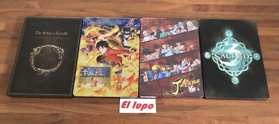 STEELBOOK ELDER SCROLLS ONE PIECE PIRATE WARRIORS 3 J-STARS VICTORY ...