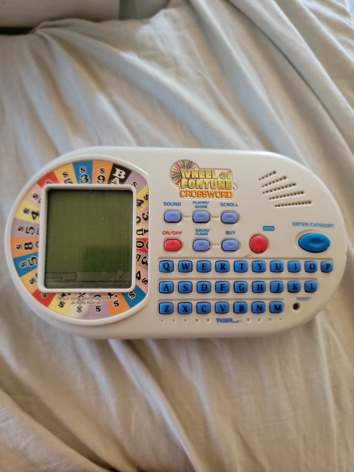 Wheel Of Fortune Crossword Electronic Handheld Travel Game C2 | eBay