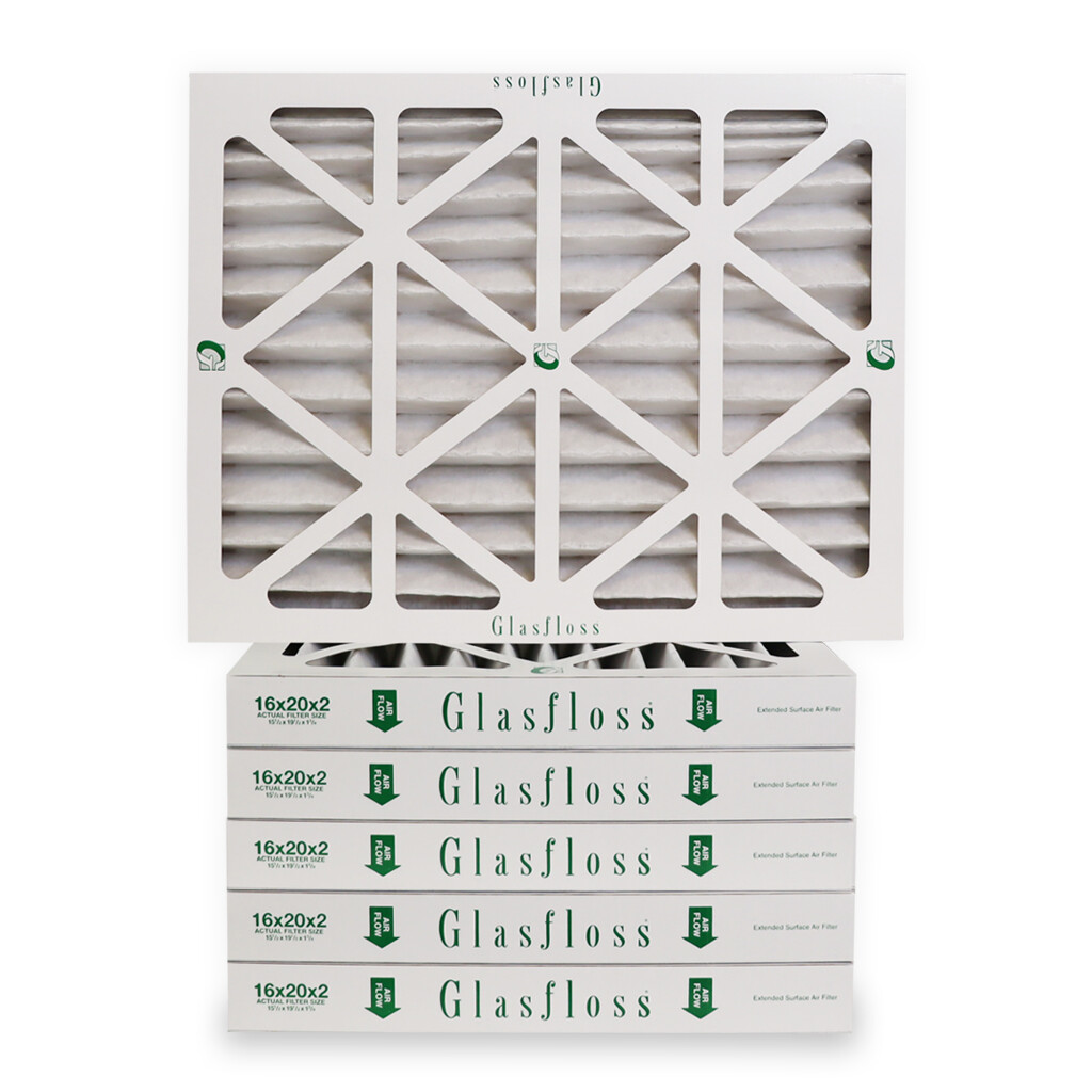 16x20x2 Air Filter Glasfloss ZL Series MERV 10 - Box of 6 | eBay