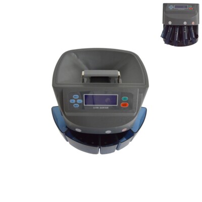 Commercial Digital LCD Coin Sorter Change Money Cash Counting Counter ...
