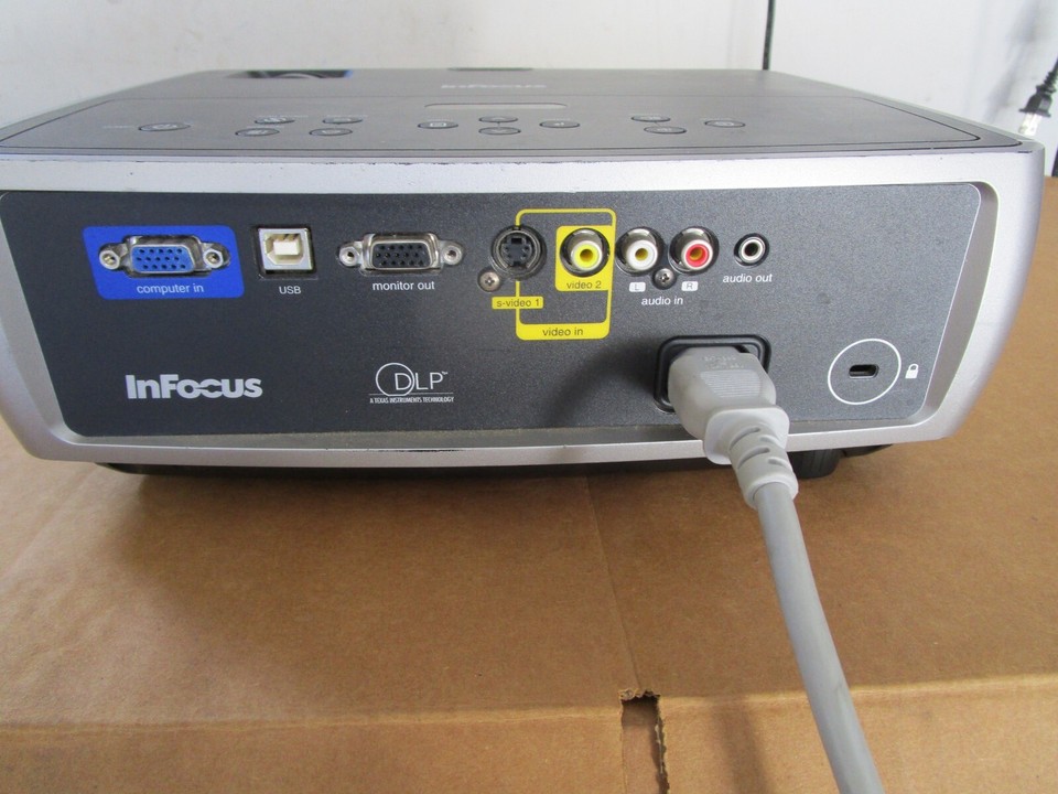 infocus projector . IN24 + EP .Model W240 .Needs a Lamp . | eBay