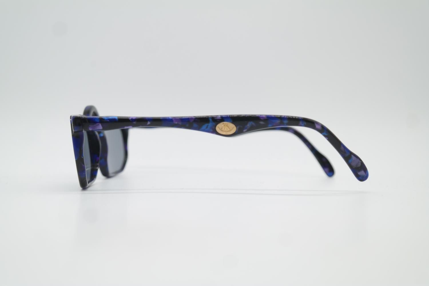 Vintage Sunglasses RK Design RK 13 Multicoloured Gold Oval Sunglasses ...