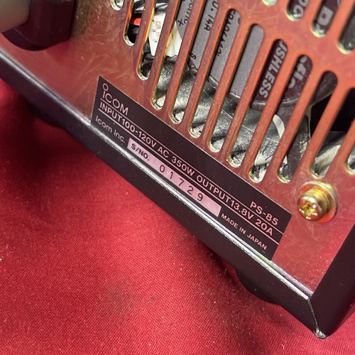 Icom Ps-125 PS125 External Power Supply in Very Shape for sale online ...