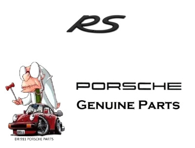 Genuine Porsche 911 993 RS Emblem Black 9935592410270C 993 559 241 02 ...