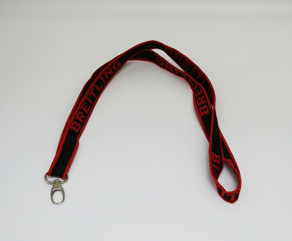 GENUINE BREITLING RED/BLACK LANYARD BRAND NEW | eBay