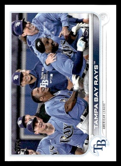 2022 Topps #274 Tampa Bay Rays TC Tampa Bay Rays Baseball card | eBay