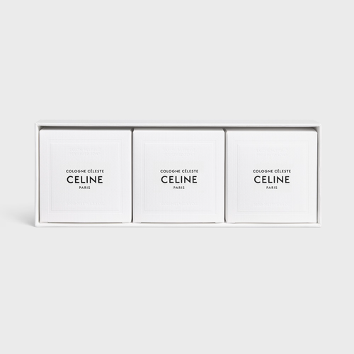 Celine Perfumed Soaps Set Cologne Celeste 3 x 100G Set of 3 Soap NEW ...