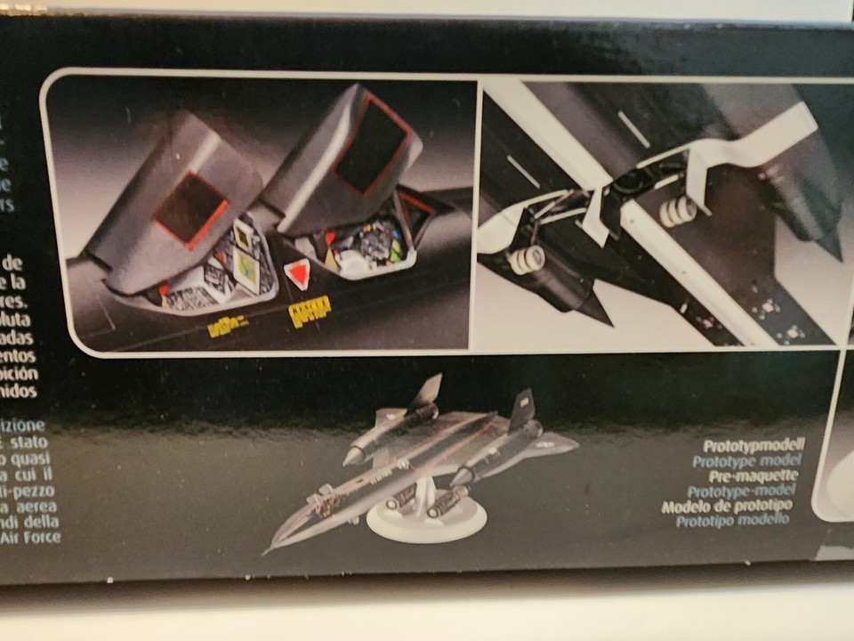 LOCKHEED SR-71 A BLACKBIRD MODEL KIT - 1:48 SCALE - LEVEL 5 - NIB ...
