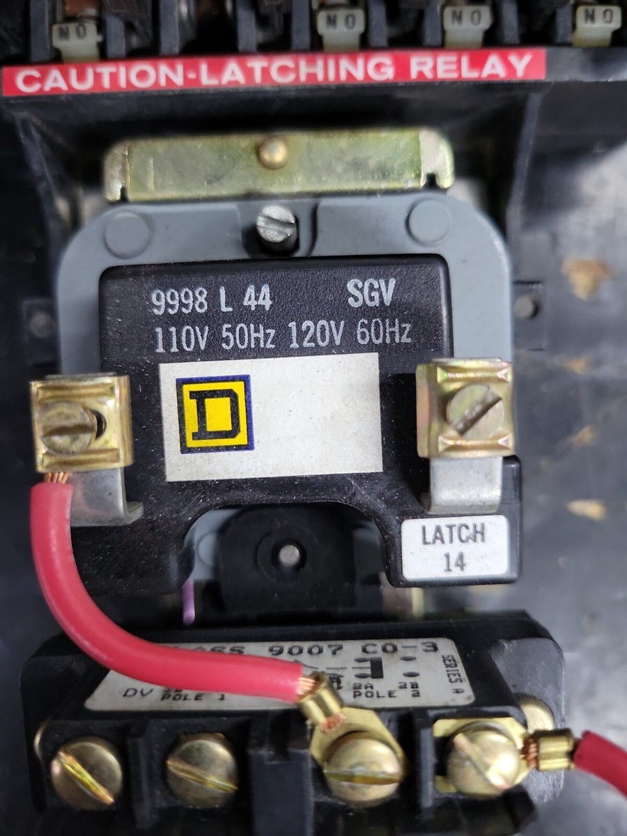 Square D 8903 Lxo80 8 Pole 30 Amp Lighting Contactor Square D Lighting