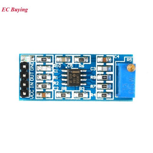 LM358 100 Times Gain Signal Amplification Board Operational Amplifier ...