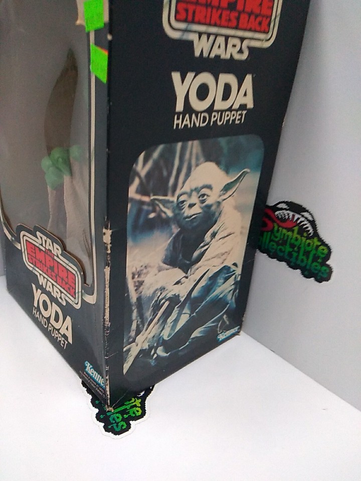 NEW Star Wars The Empire Strikes Back Yoda Hand Puppet 1980 | eBay