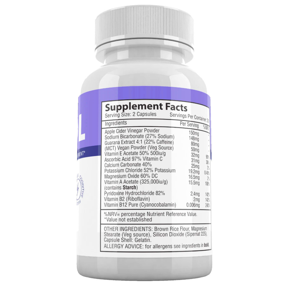NIXOL Macronutrient Metabolism Supplement | 1 Month Supply | 60 ...
