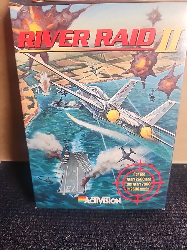 River Raid II Atari 2600 Activision CIB Complete 1988 | eBay