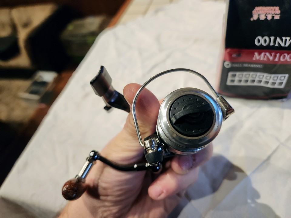 MN100 Pocket Spin Fishing Reel – Micro, Ice, Dock, Raft, Spinning | eBay