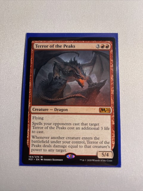 MTG Terror of the Peaks Core Set 2021 164/274 Regular Mythic for sale ...