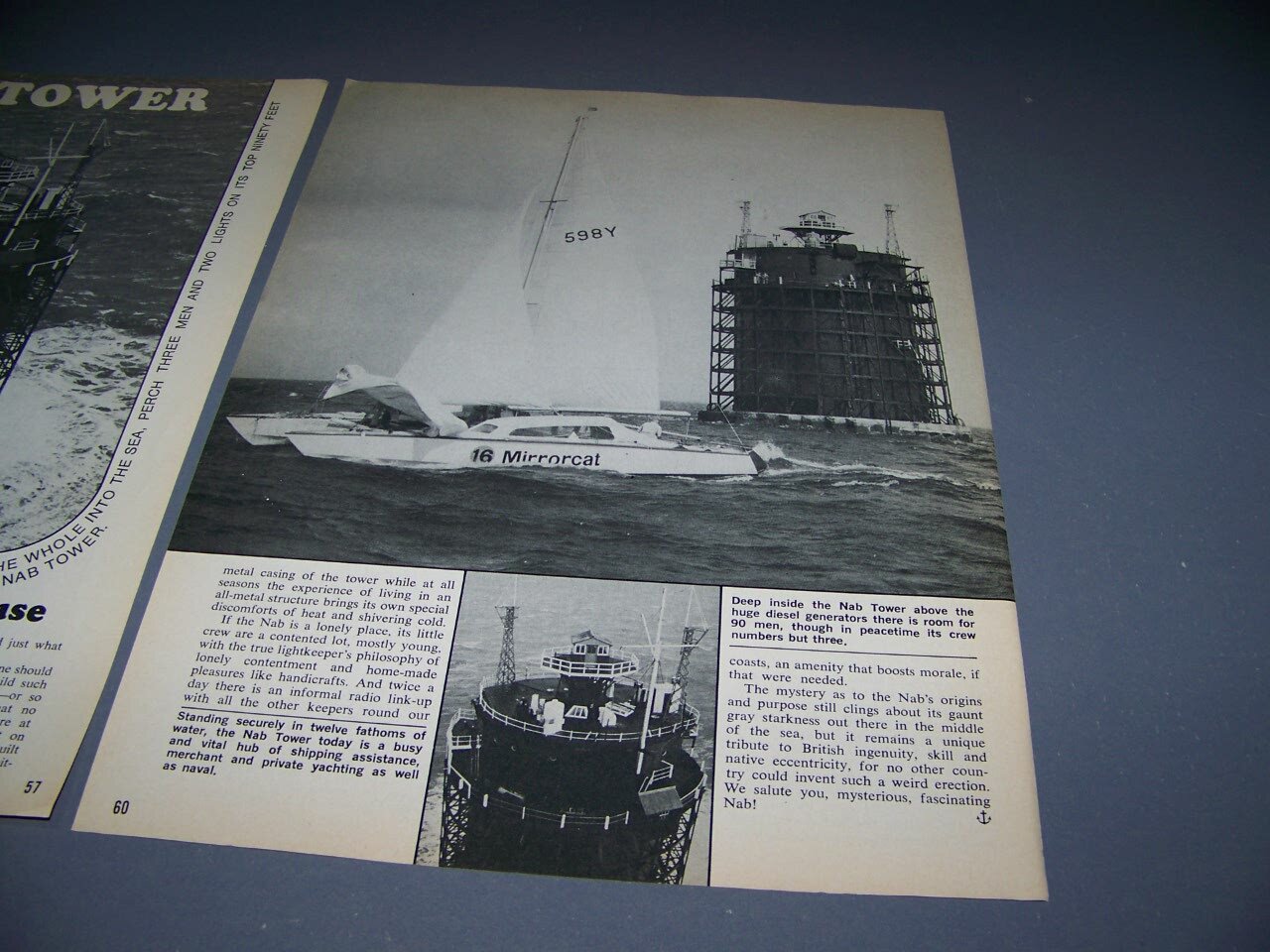 NAB TOWER "THE WORLDS STRANGEST LIGHTHOUSE"...HISTORY/PHOTOS/DETAILS ...