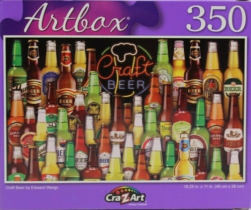 350 Pieces Jigsaw Puzzle Craft Beer by Edward Wargo 18 X 11 Artbox ...