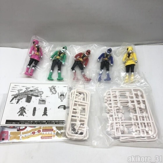 Shodo Super Kaizoku Sentai Gokaiger 1 Boxed Set of 5 Action Figures New ...