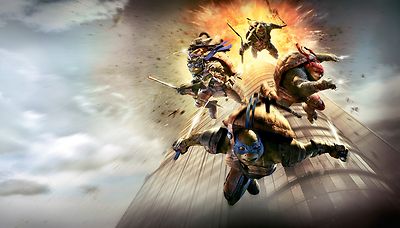 TEENAGE MUTANT NINJA TURTLES EXPLOSION 2014 MOVIE ART PRINT - PREMIUM ...