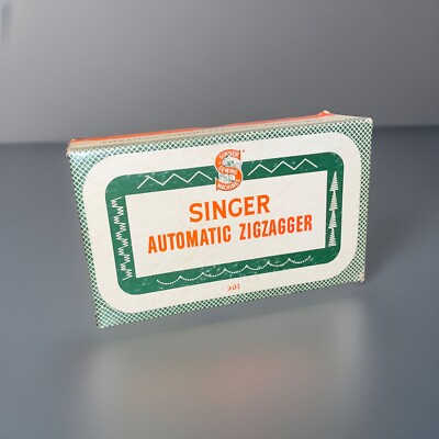 Vintage Singer Automatic Sewing Zigzagger No. 161102 1956 Original Box w/Manual | eBay
