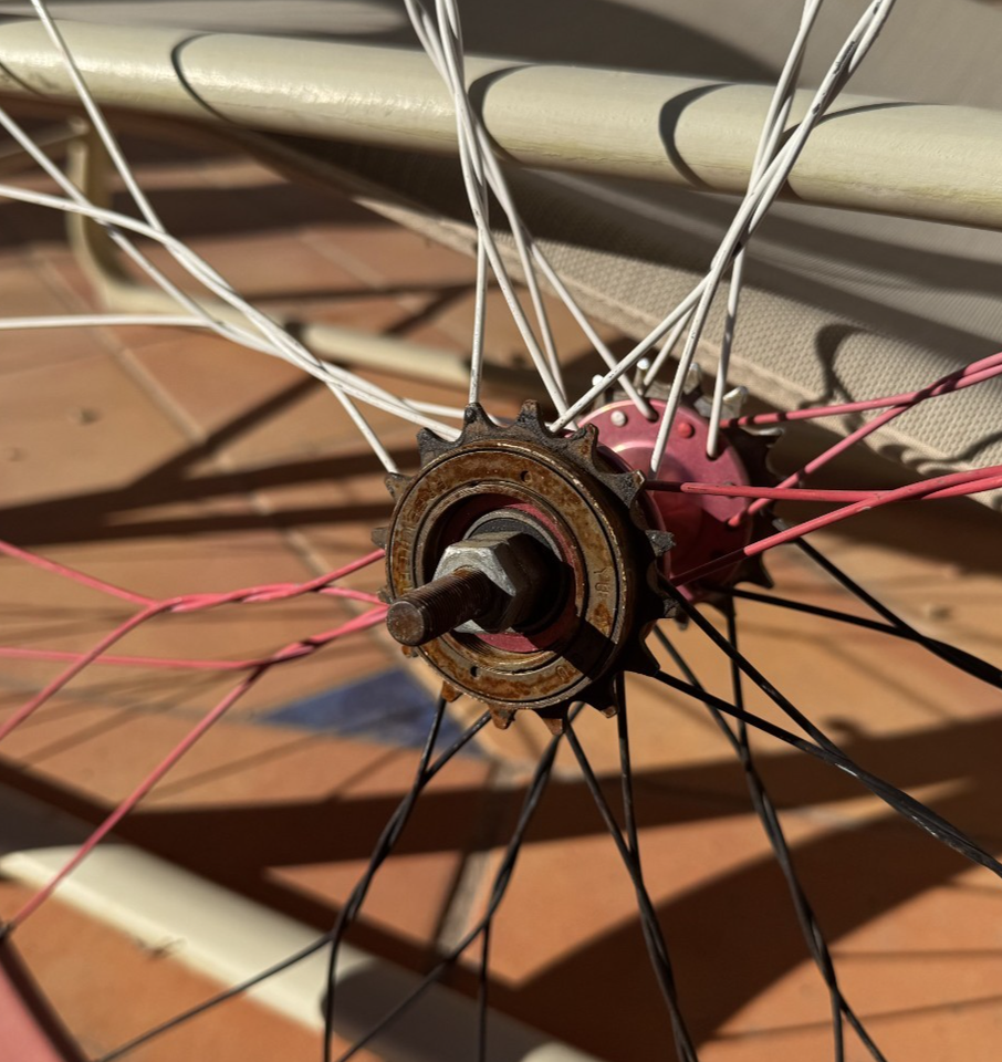 700cm wheelset with fancy lacing pattern | eBay