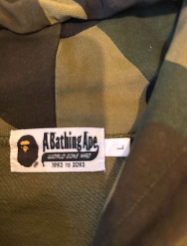 BAPE Bathing Ape Poncho Pullover Hoodie RARE (Oversize) | eBay