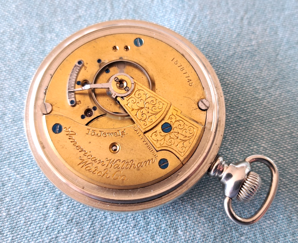 Nice Serviced 1907 Waltham Model 1883, 15 Jewel, 18s, Pocket Watch | eBay