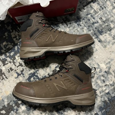 New Balance Calibre Men's Sz 11 4E Dark Brown Composite Toe w Zipper ...