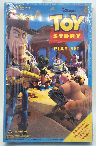Vintage 1995 Disney's Toy Story Colorforms Play Set - NEW and SEALED ...