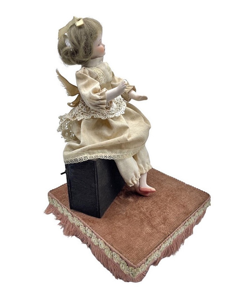 Antique Automaton Automatic Wind-Up Doll RARE | eBay