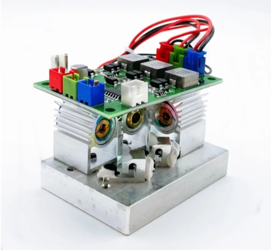 RGB 2W 2000mW Full Color Laser Module Bar light stage laser light TTL ...