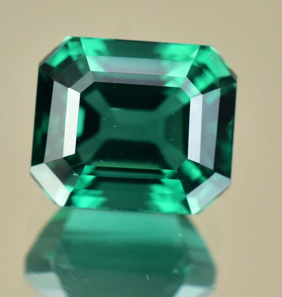 Natural Green Emerald 11.70 Ct Emerald Cut AGL Certified Stunning Loose ...