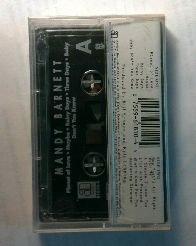 Mandy Barnett by Mandy Barnett (Cassette, Feb-1996, Elektra (Label ...