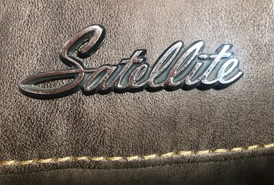 71 72 73 74 PLYMOUTH SATELLITE METAL EMBLEM OEM #3505020 | eBay