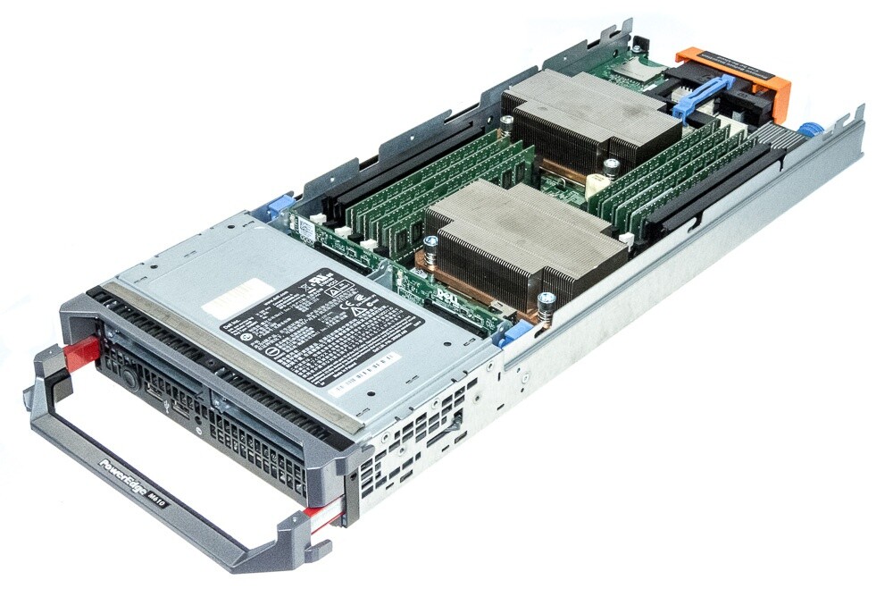 DELL POWEREDGE M610 BLADE SERVER 0H167H DUAL XEON E5520 DDR3 16GB for ...