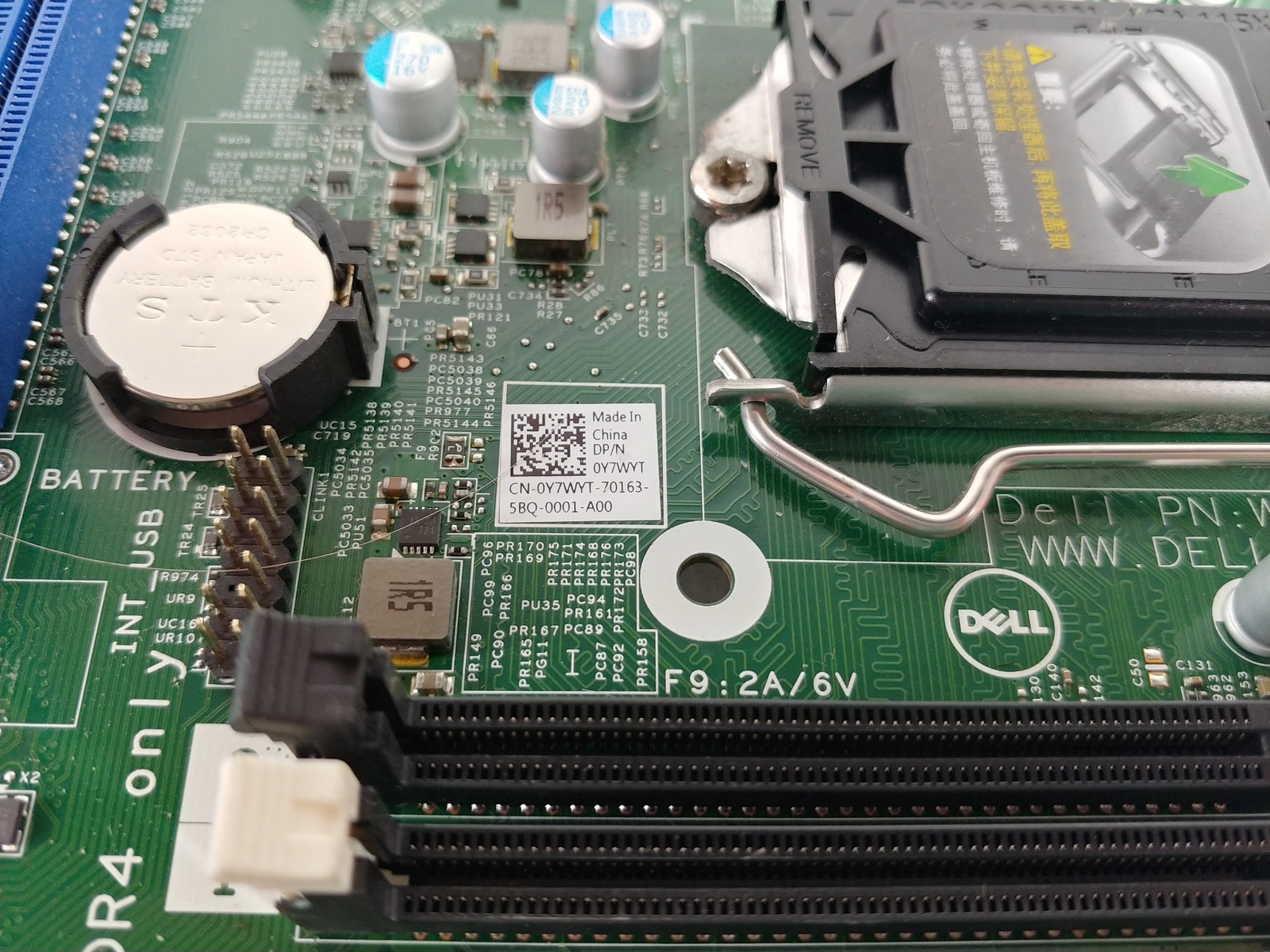 Dell OptiPlex 7040 MT Intel LGA 1151 DDR4 Desktop Motherboard Y7WYT | eBay