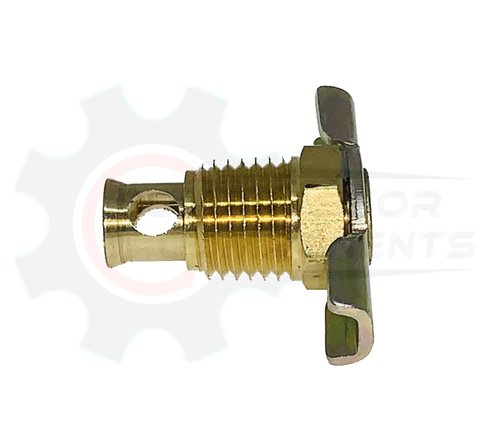 Radiator Petcock Drain Valve Brass 1/4" MNPT Drain Cock Plug Air Tank ...